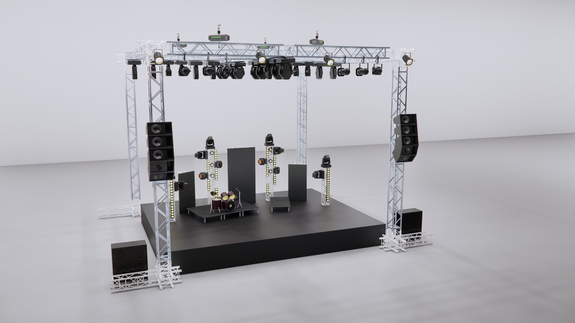 3D Truss Frames-A3 Model - TurboSquid 2213357