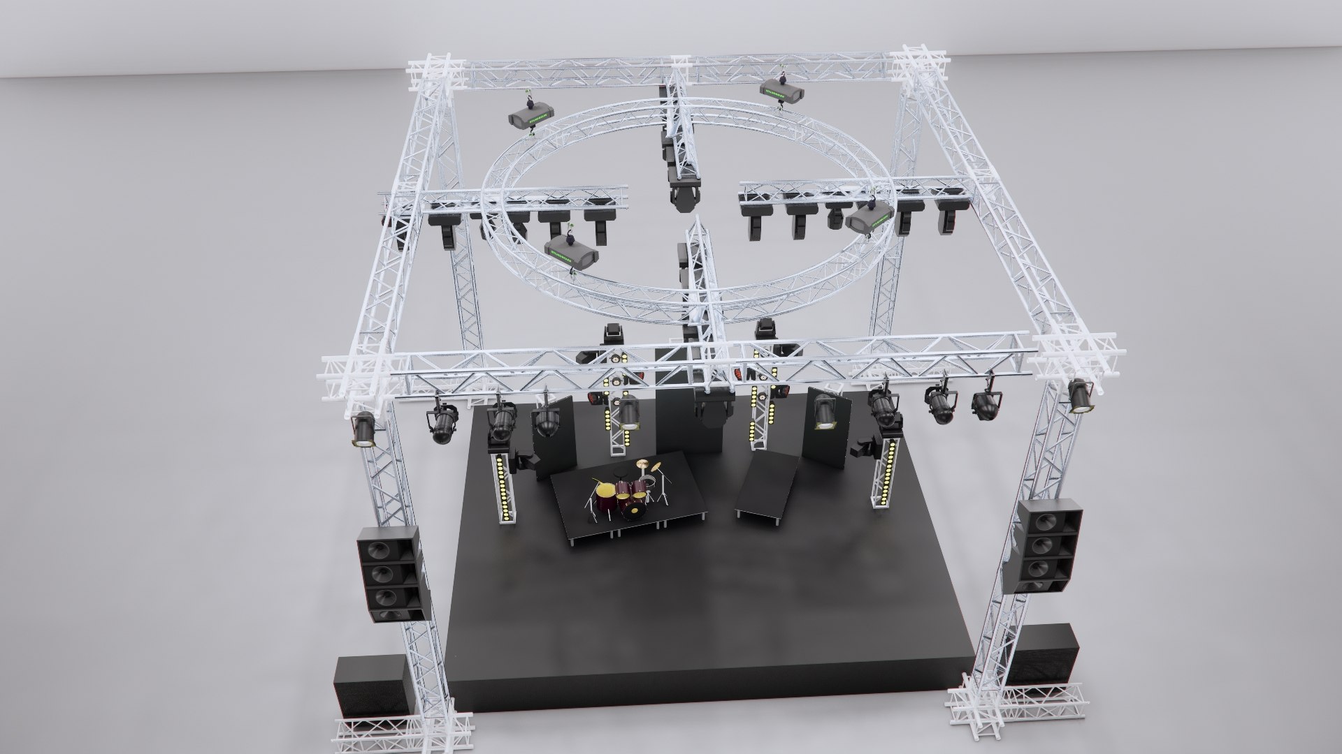 3D Truss Frames-A3 Model - TurboSquid 2213357