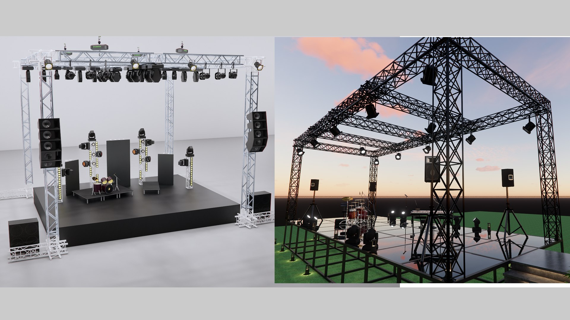 3D Truss Frames-A3 Model - TurboSquid 2213357