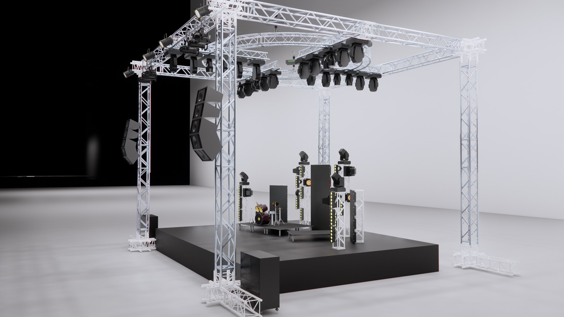 3D Truss Frames-A3 Model - TurboSquid 2213357