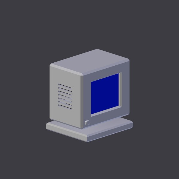 Free simple monitor object 3D model - TurboSquid 1664422