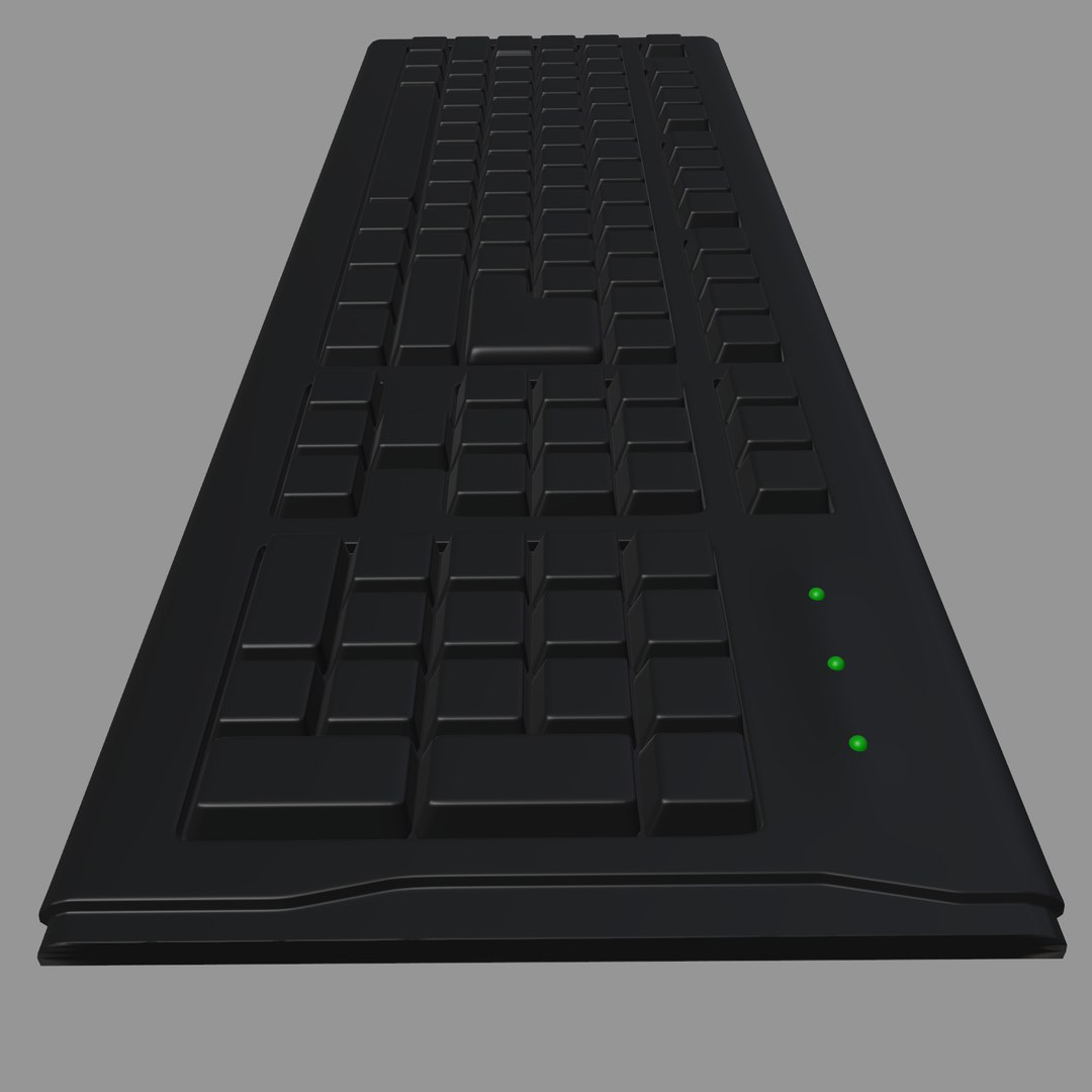 3D Keyboard Model - TurboSquid 1561165