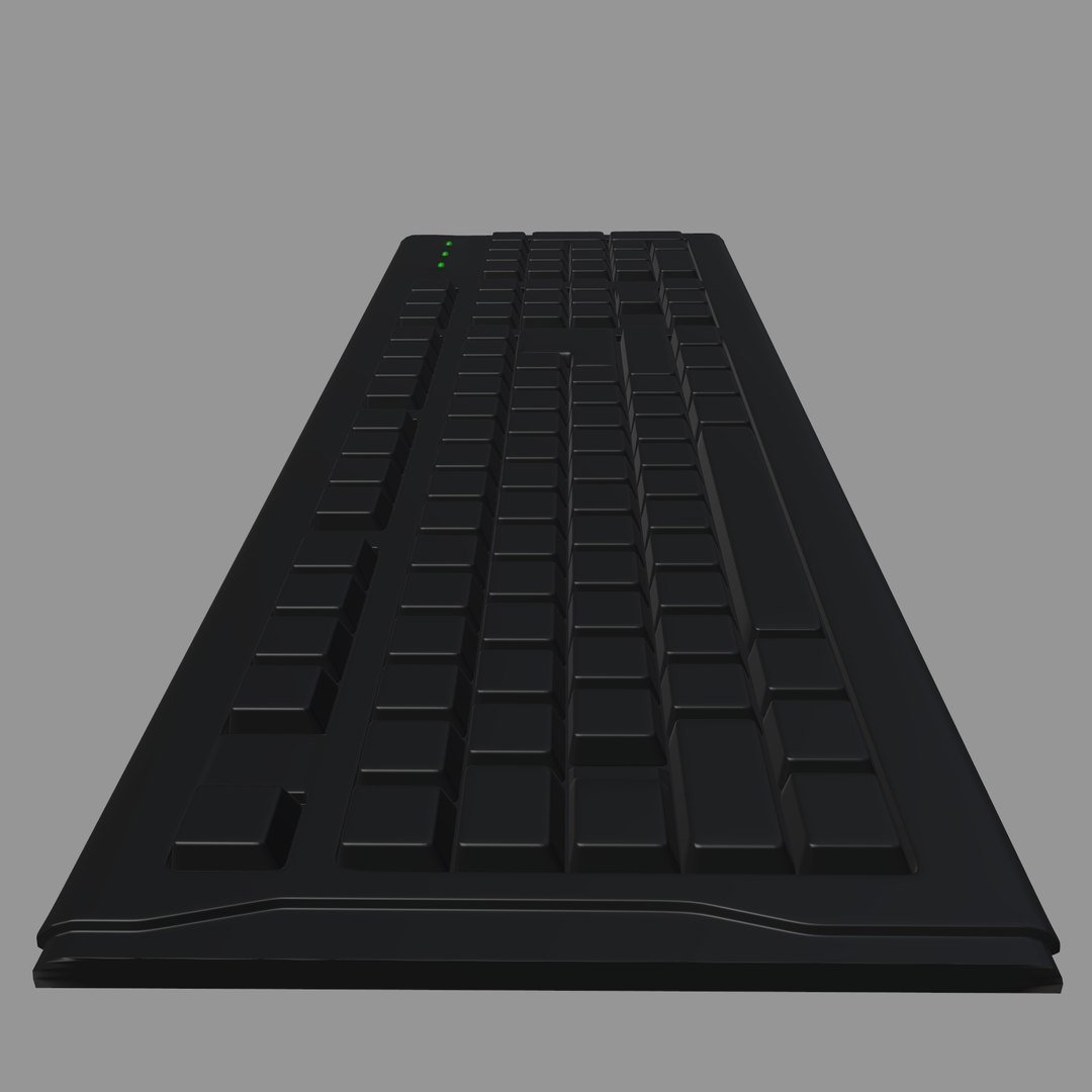 3D Keyboard Model - TurboSquid 1561165