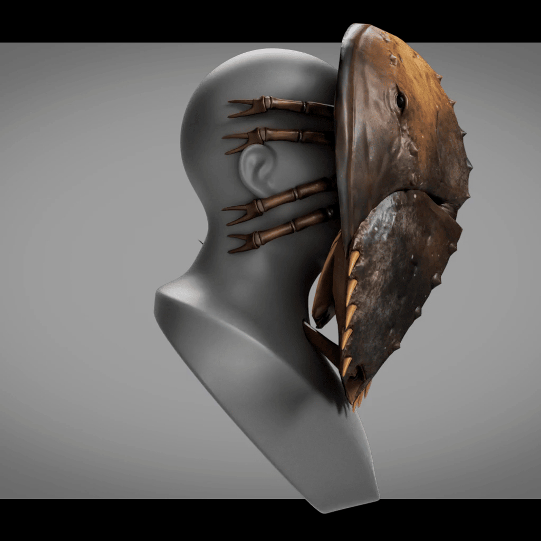 Horseshoe Crab - Trilobite - Realistic 3D Model Monster - Underwater ...