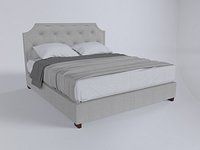 3D model STELLER ACE KING BED HC - TurboSquid 1915128