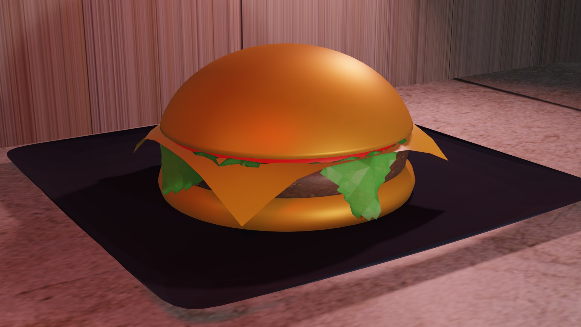 3D Hamburger Model - TurboSquid 2026062