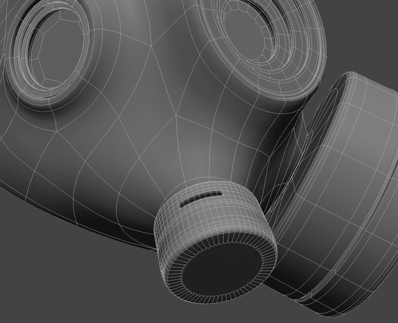 3D Gasmask Mask - TurboSquid 1513949