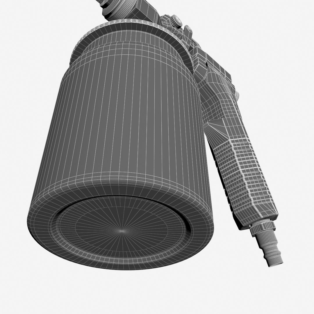 3D model pressure spray gun v2 - TurboSquid 1248691