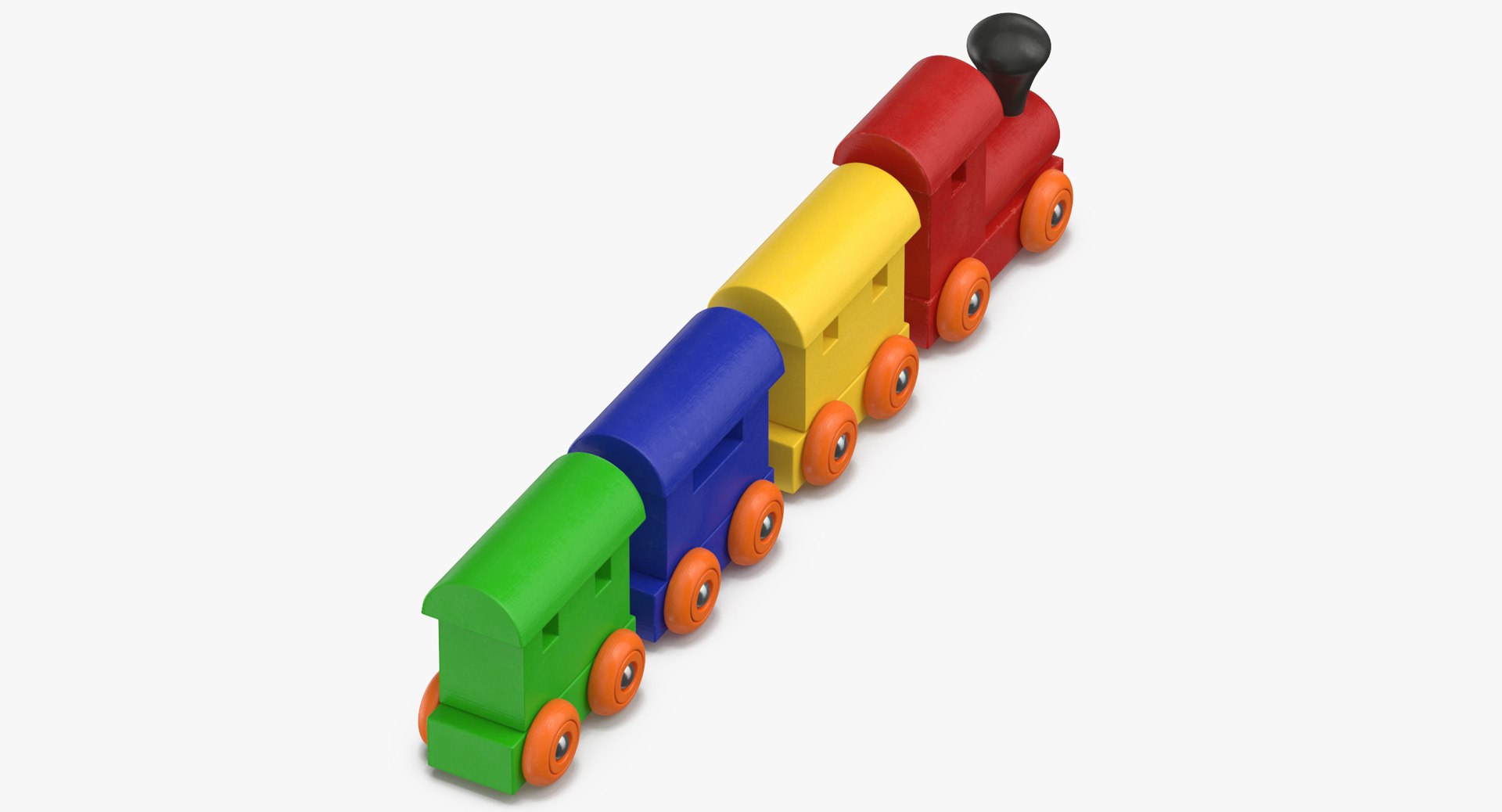 3D Toy Train Model - TurboSquid 1375630