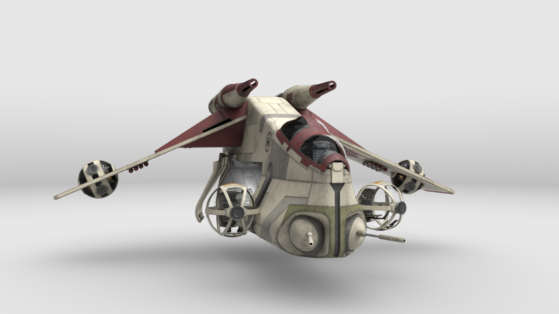 LAATi Low Altitude Assault Transport Infantry 3D Model - TurboSquid 1807434