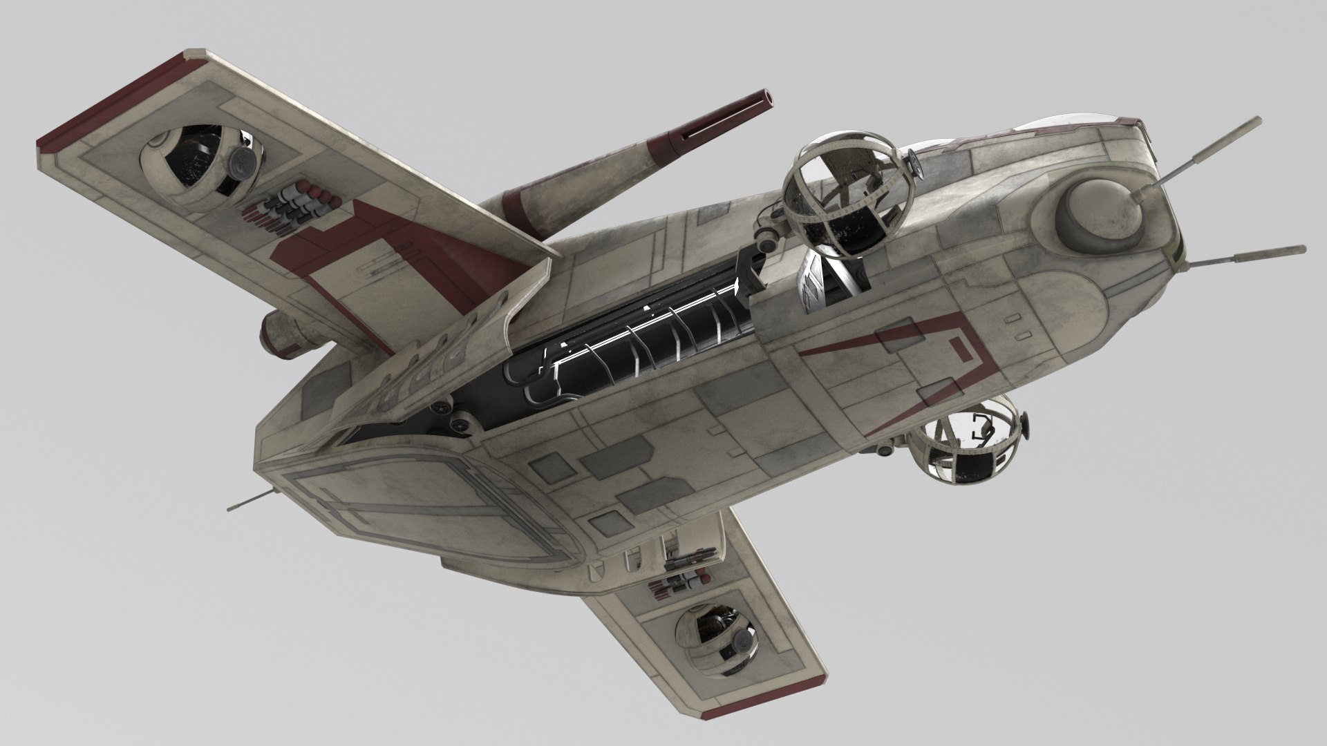 LAATi Low Altitude Assault Transport Infantry 3D Model - TurboSquid 1807434