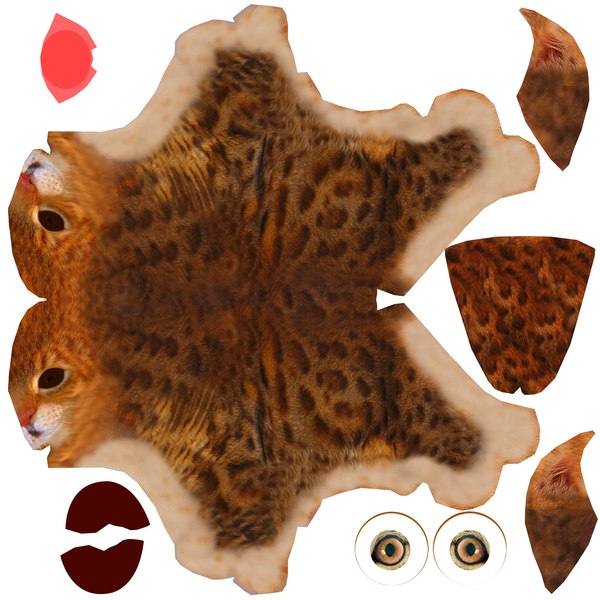 Cute cat animation 3D model - TurboSquid 1218470