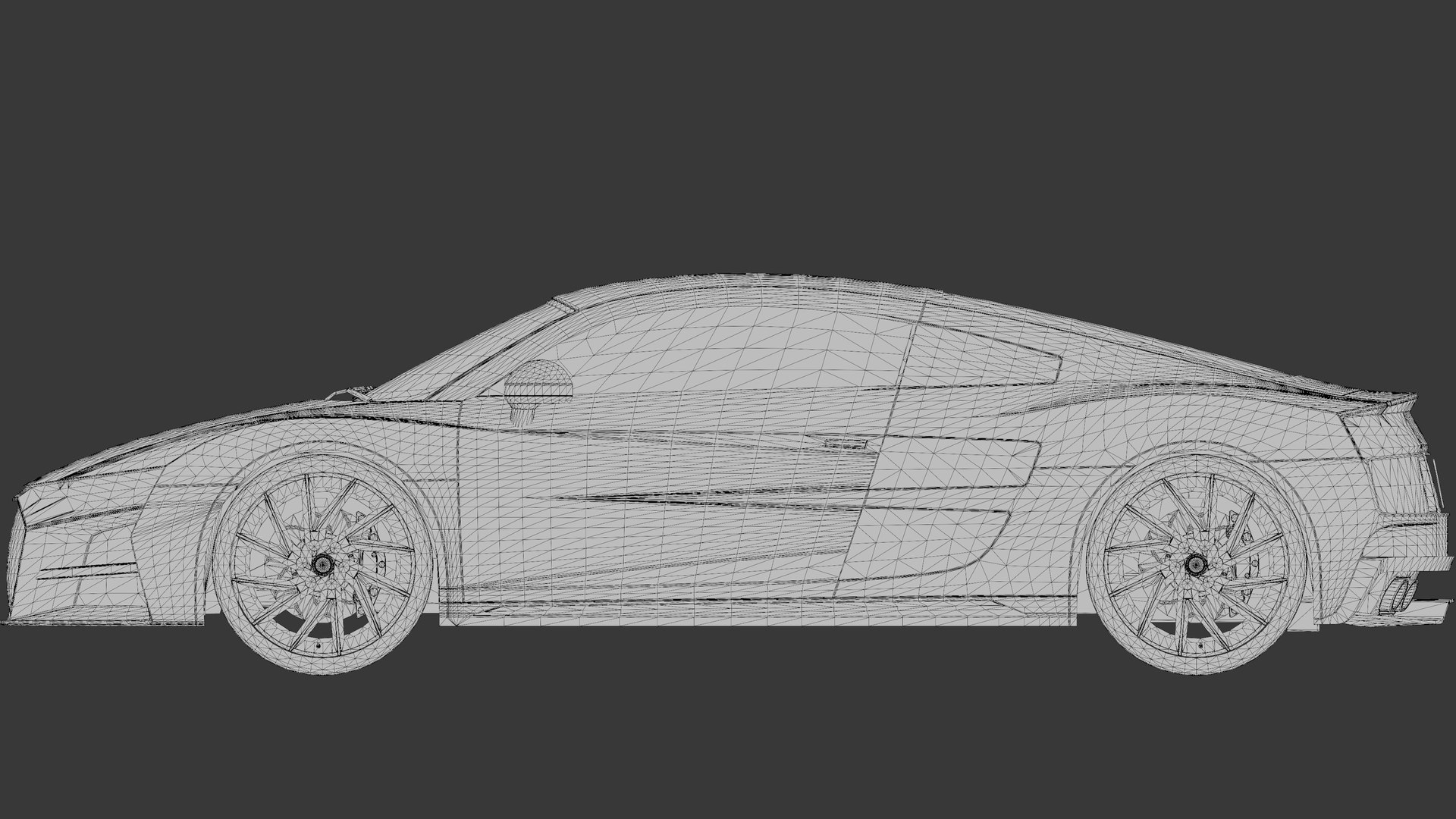 VirexR8X High Poly Supercar 3D Model - TurboSquid 2381545