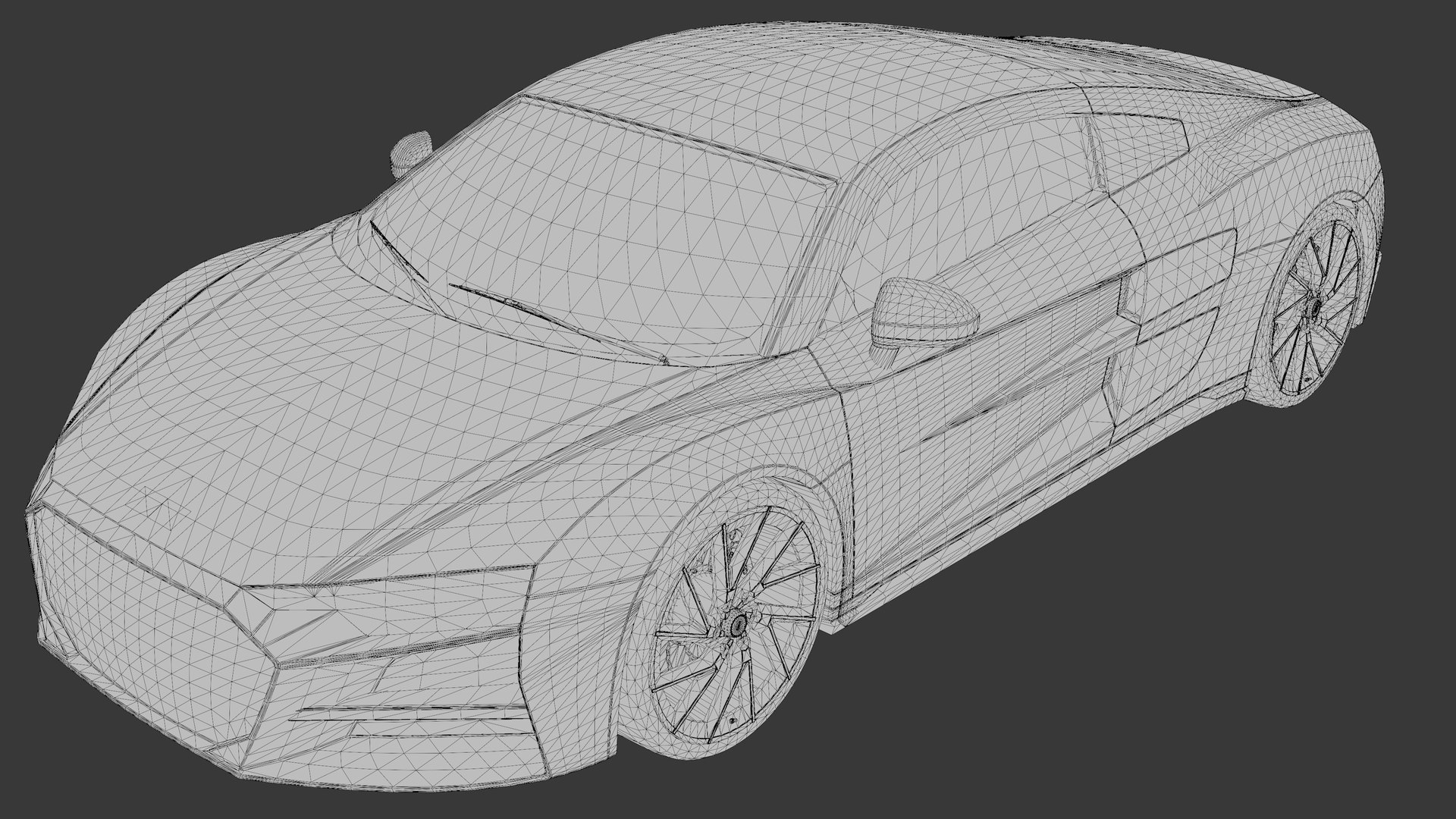 VirexR8X High Poly Supercar 3D Model - TurboSquid 2381545