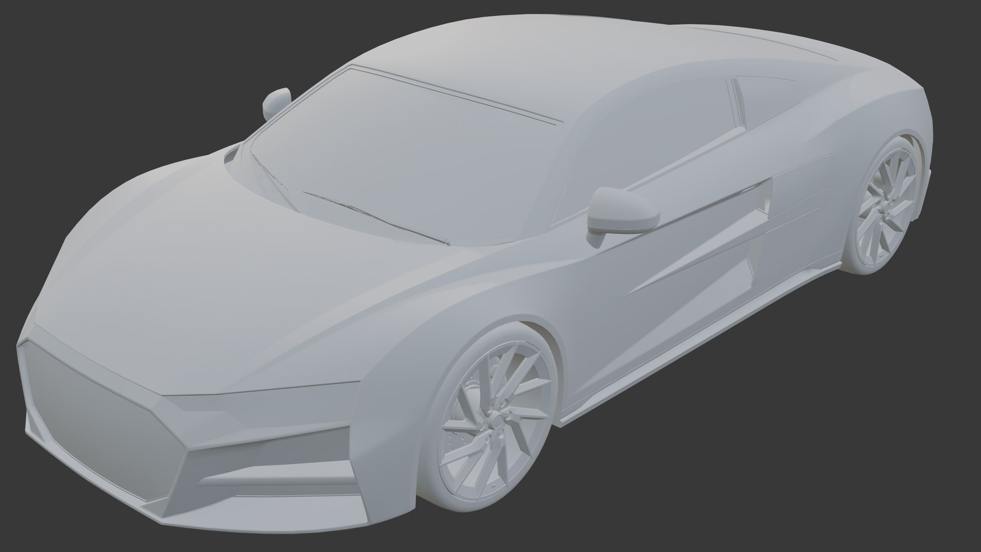 VirexR8X High Poly Supercar 3D Model - TurboSquid 2381545