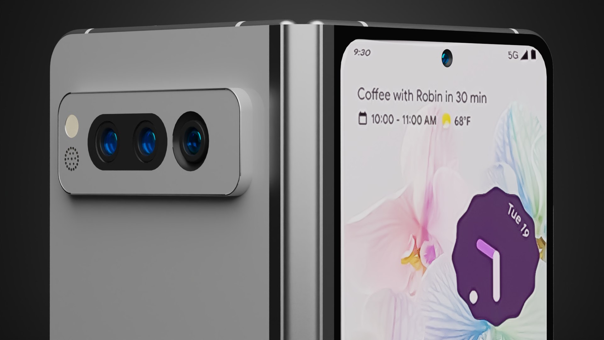 Google Pixel Fold Model - TurboSquid 2036531