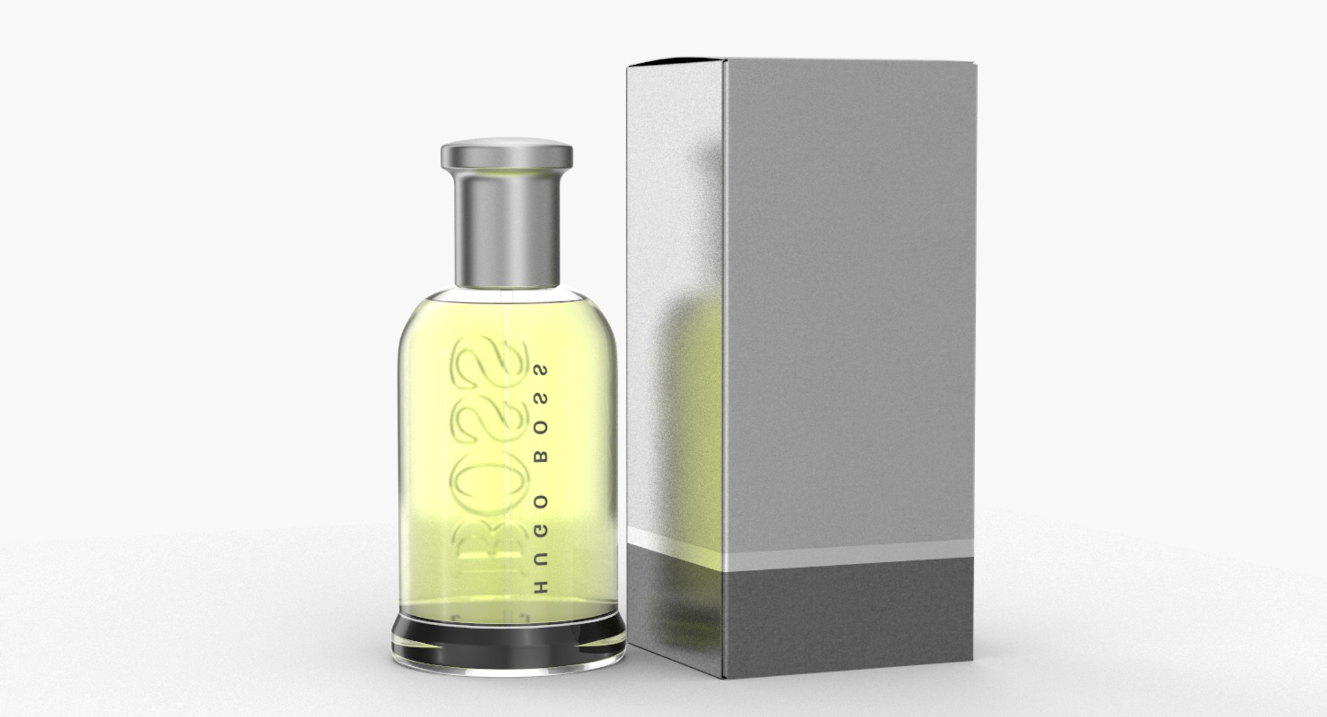 Hugo Boss Bottled Perfume 3D Model - TurboSquid 1215051