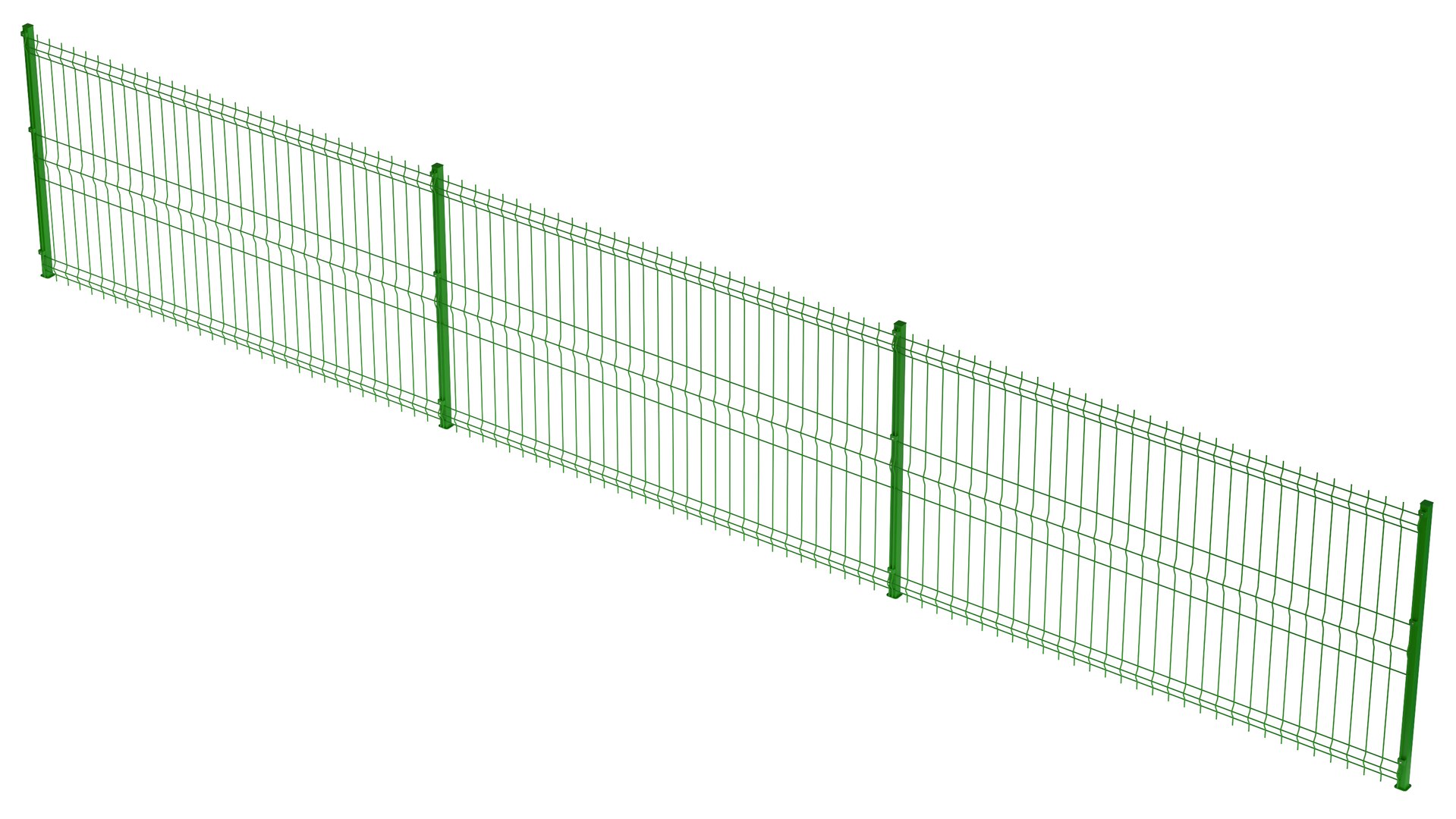 WIRE FENCE V 3D Model - TurboSquid 1980247