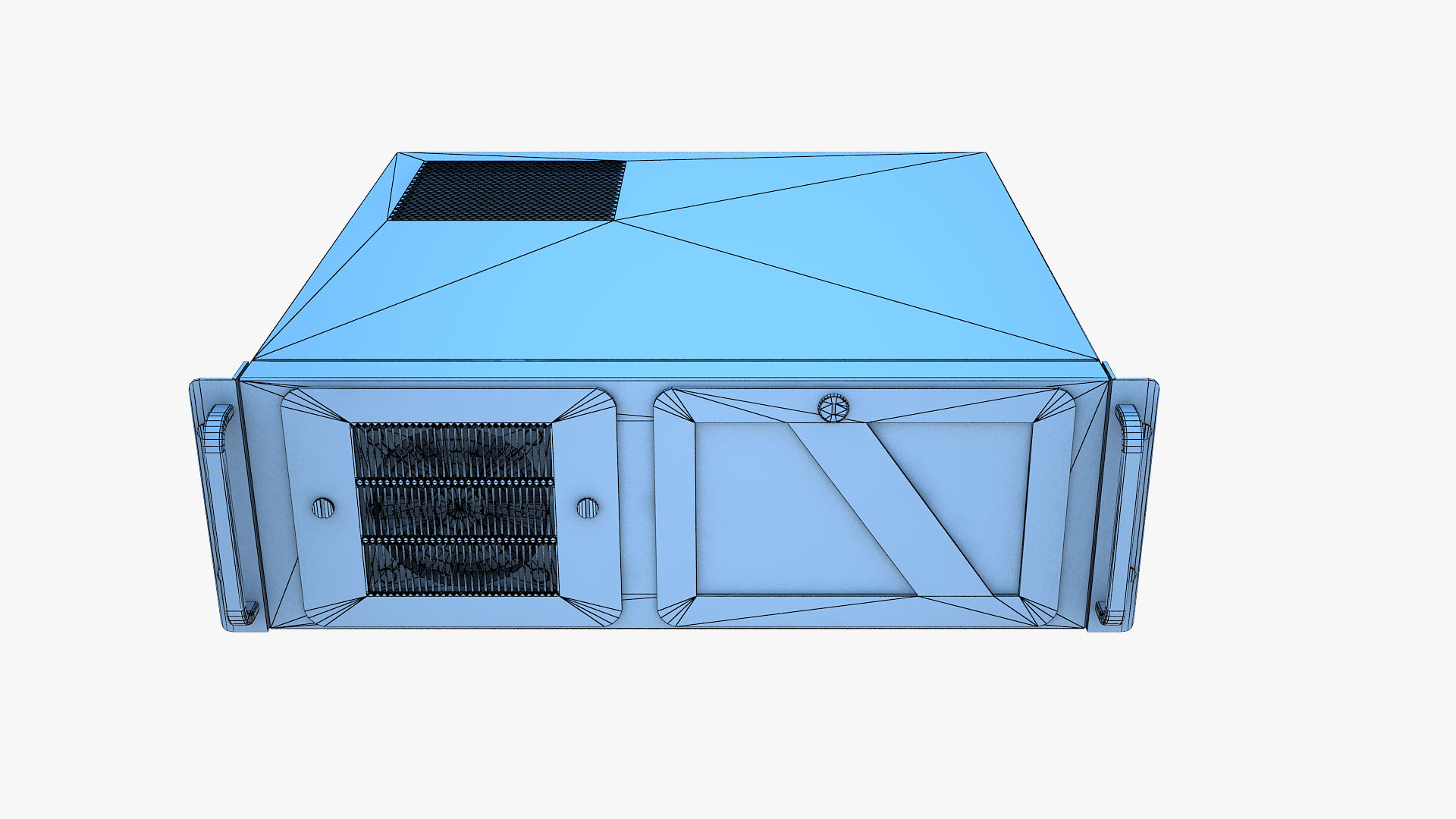 3D data server chassis model - TurboSquid 1686954