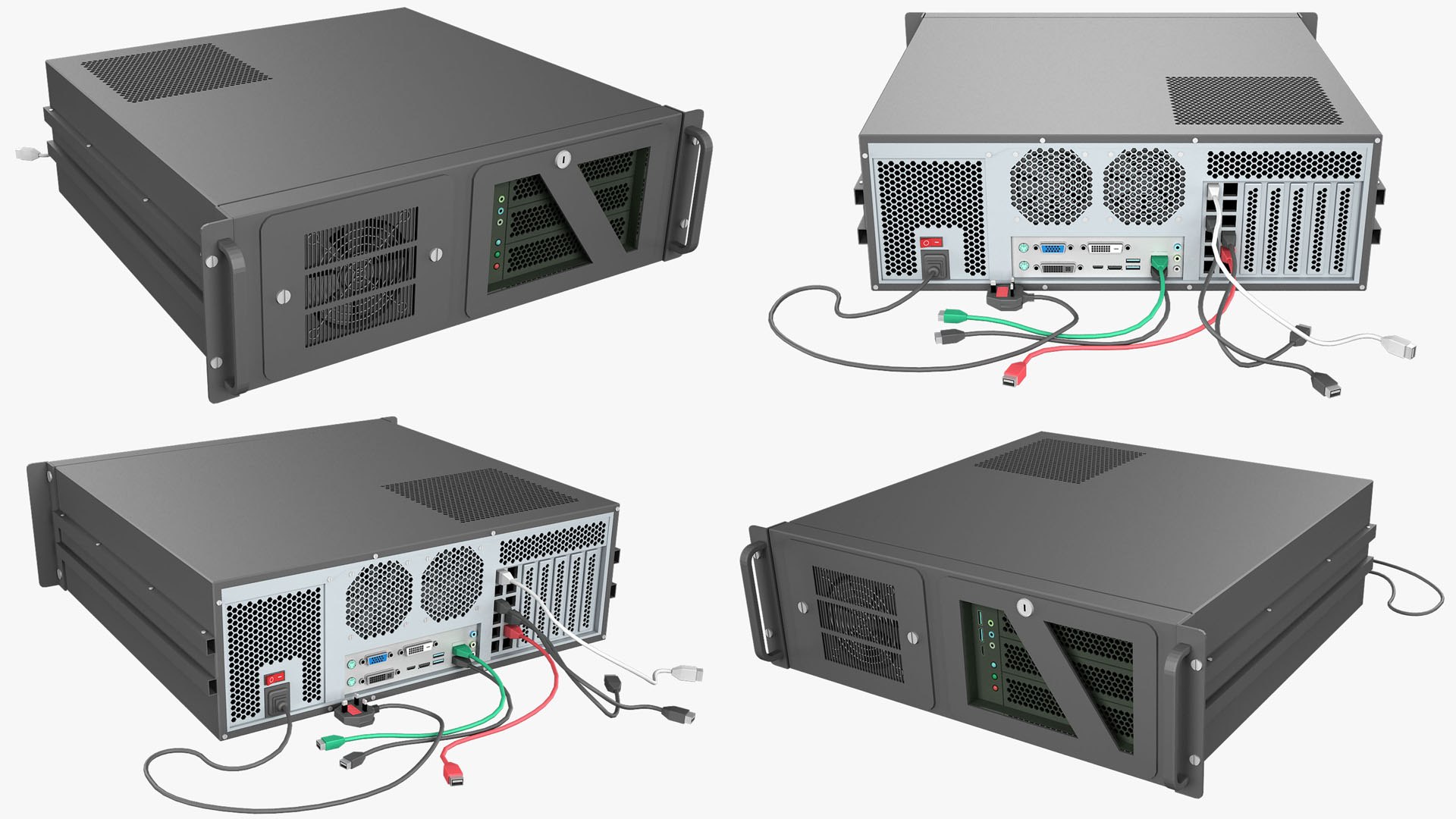 3D data server chassis model - TurboSquid 1686954