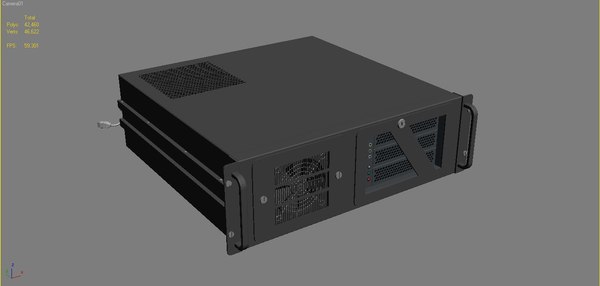 3D data server chassis model - TurboSquid 1686954