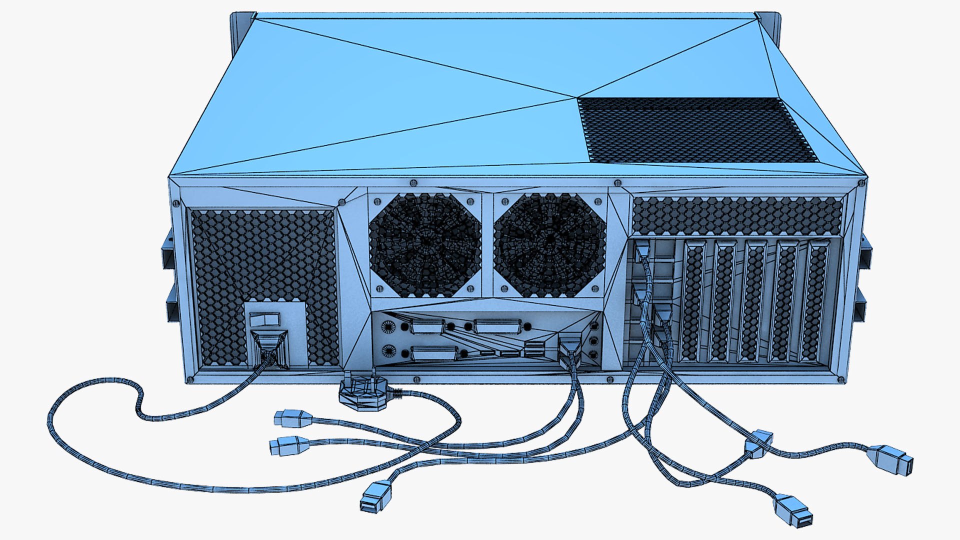 3D data server chassis model - TurboSquid 1686954