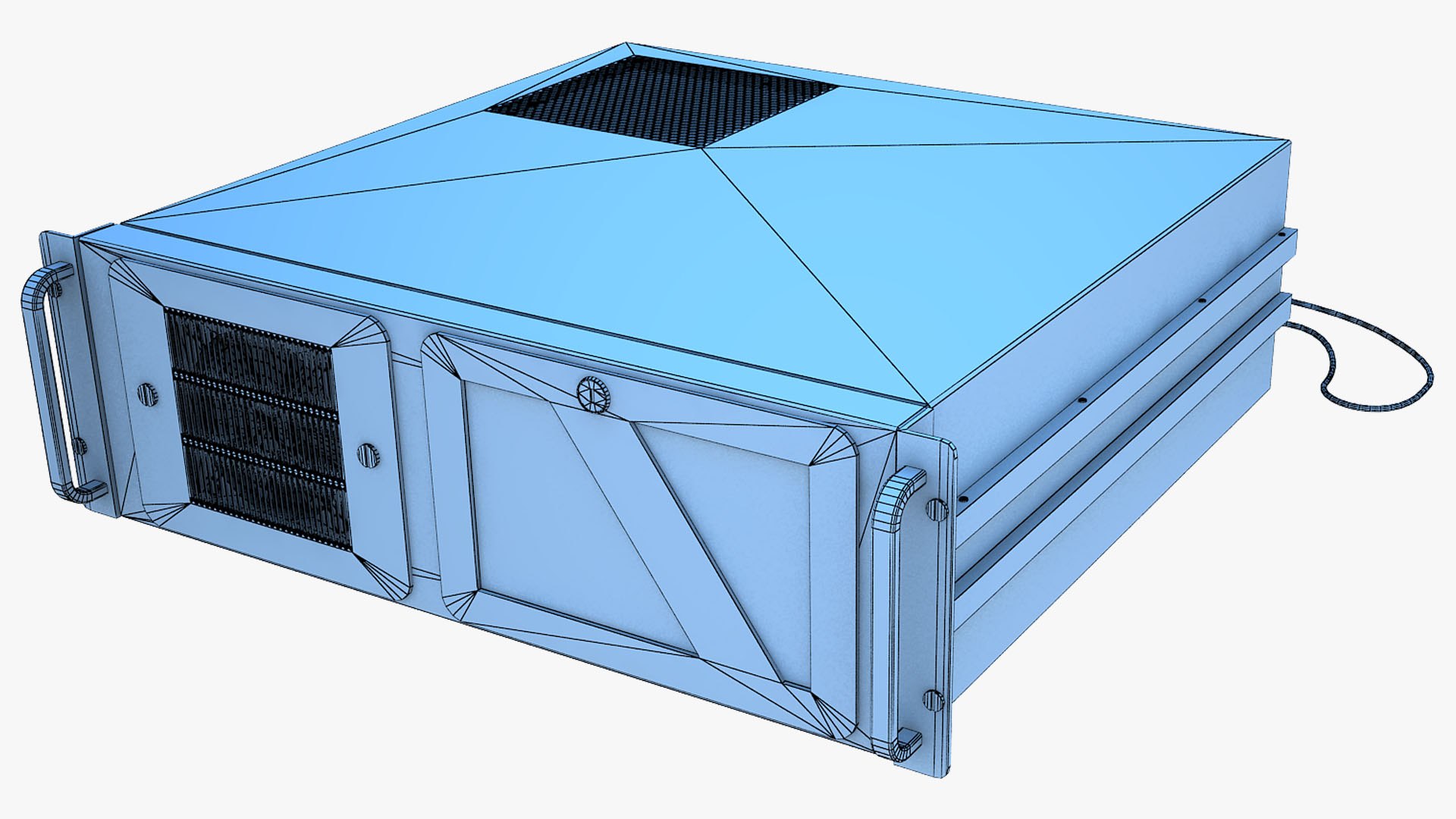3D data server chassis model - TurboSquid 1686954