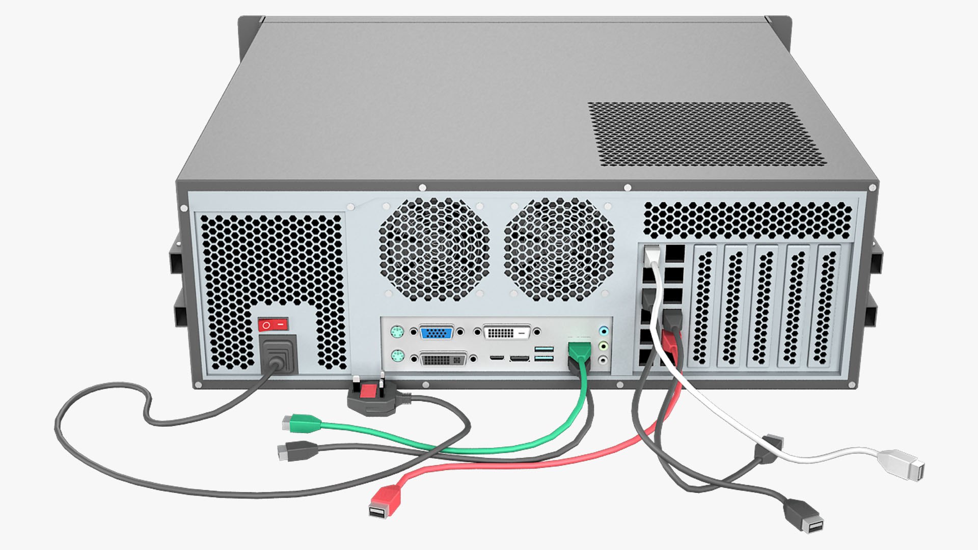 3D data server chassis model - TurboSquid 1686954