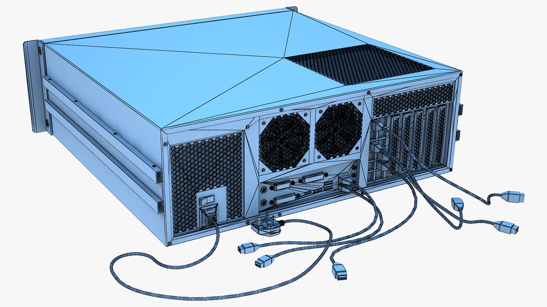 3D data server chassis model - TurboSquid 1686954