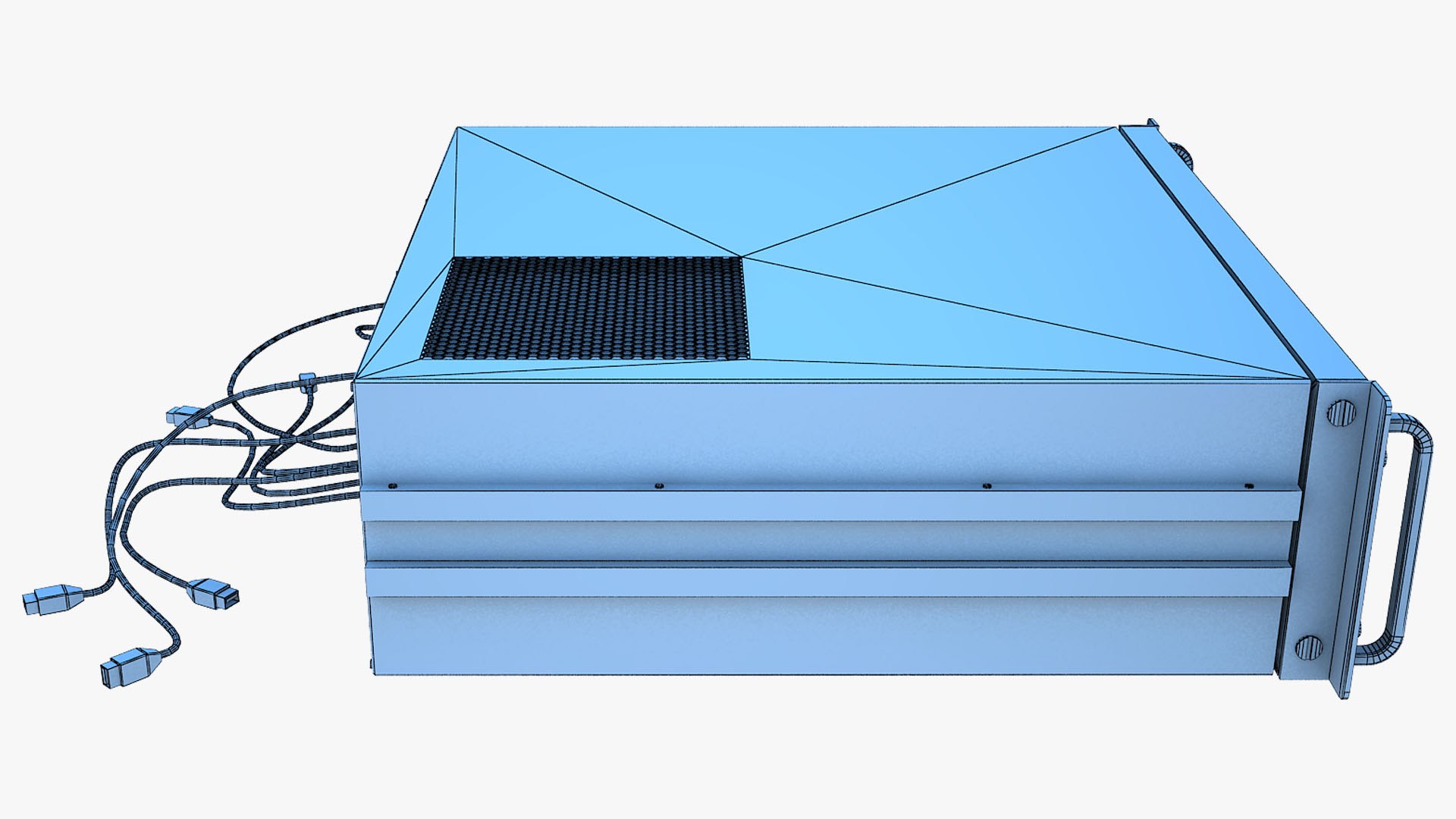 3D data server chassis model - TurboSquid 1686954