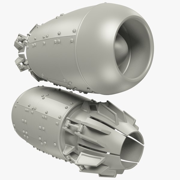 Turbine jetcat engines reactor 3D model - TurboSquid 1513325