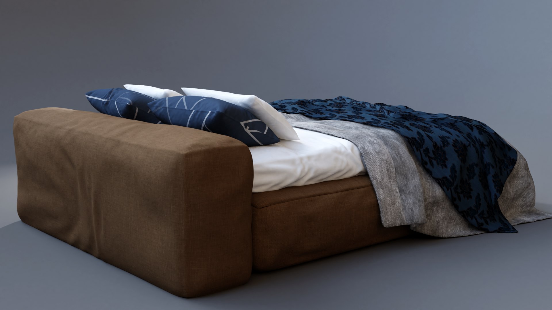 3D Bed Blanket Model - TurboSquid 1688193