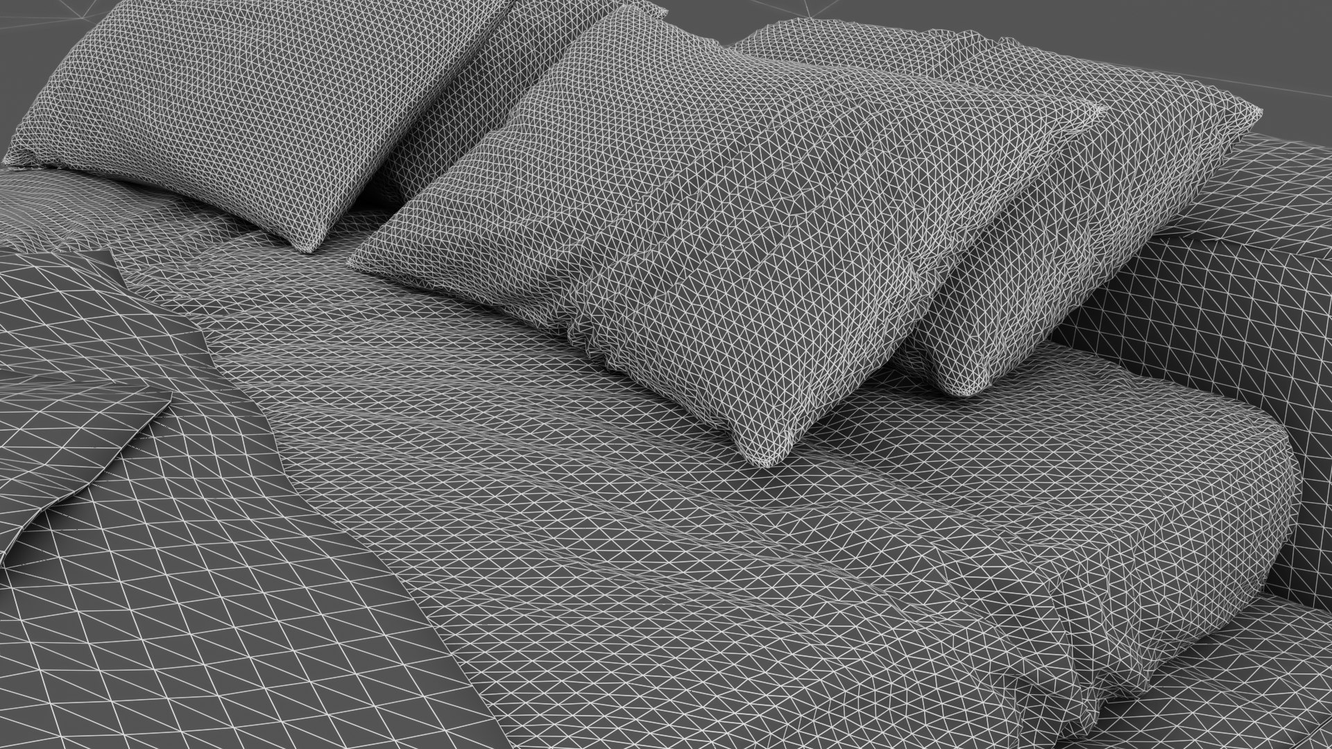 3D Bed Blanket Model - TurboSquid 1688193