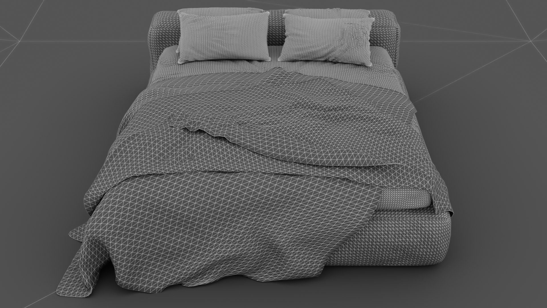 3D Bed Blanket Model - TurboSquid 1688193