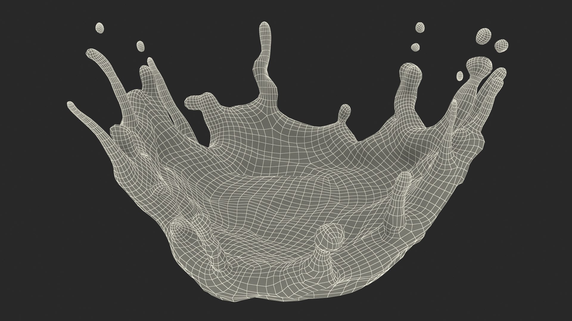 3D Water Splash Simulation - TurboSquid 2268131