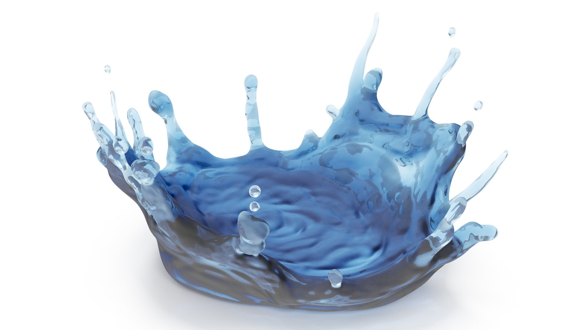 3D Water Splash Simulation - TurboSquid 2268131