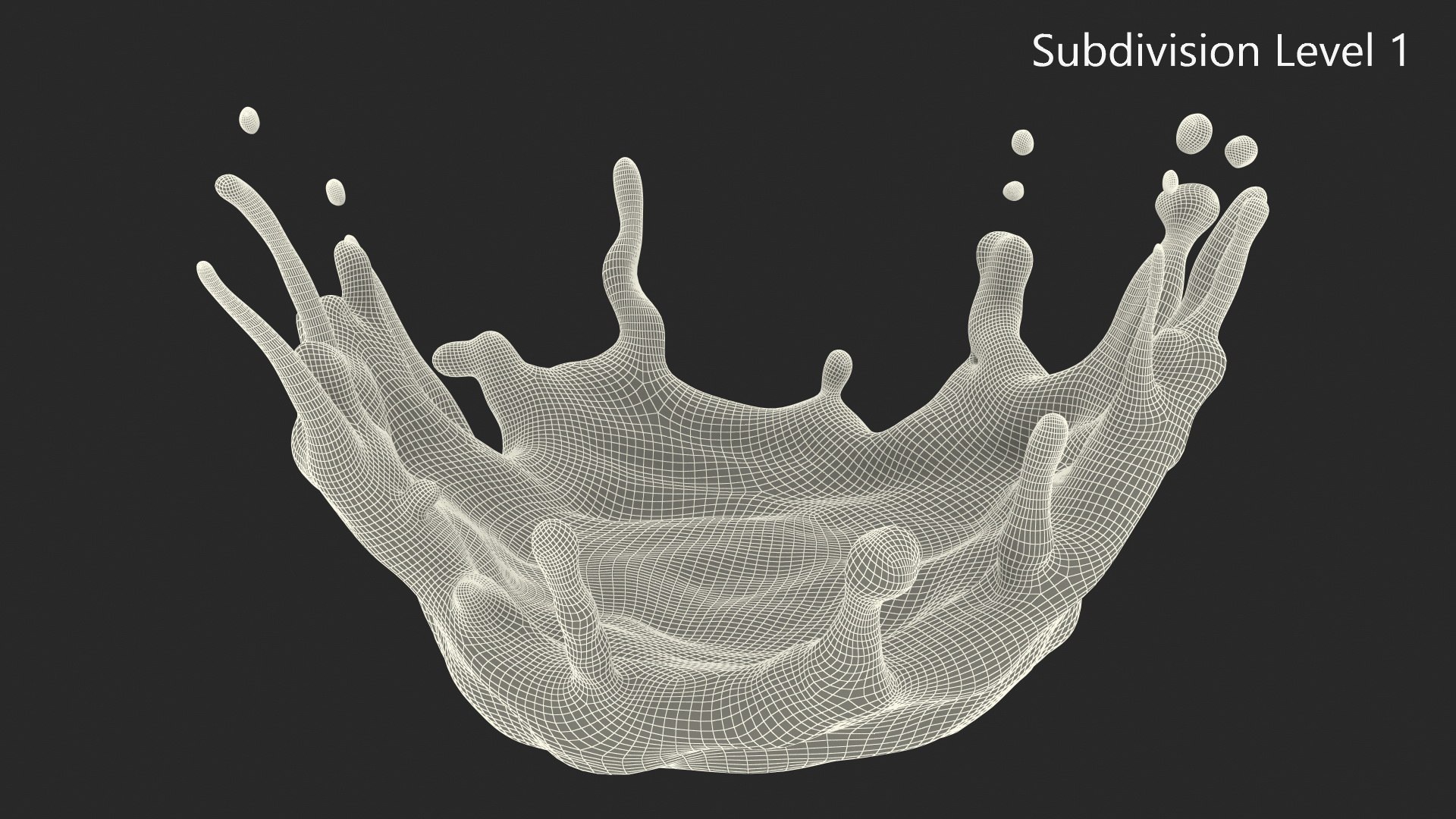 3D Water Splash Simulation - TurboSquid 2268131