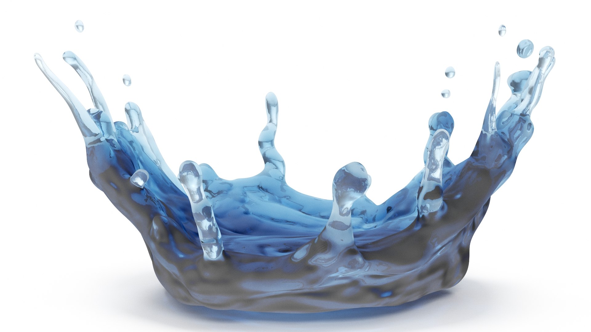 3D Water Splash Simulation - TurboSquid 2268131