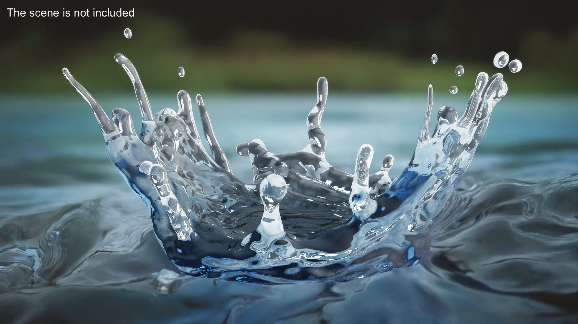 3D Water Splash Simulation - TurboSquid 2268131