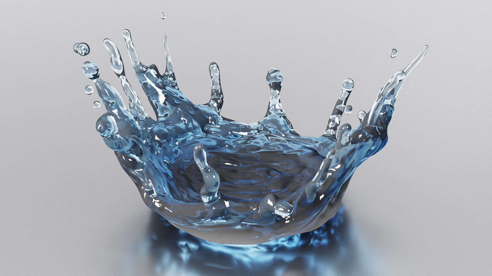 3D Water Splash Simulation - TurboSquid 2268131