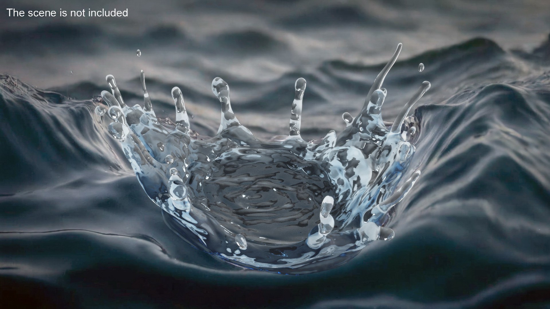 3D Water Splash Simulation - TurboSquid 2268131