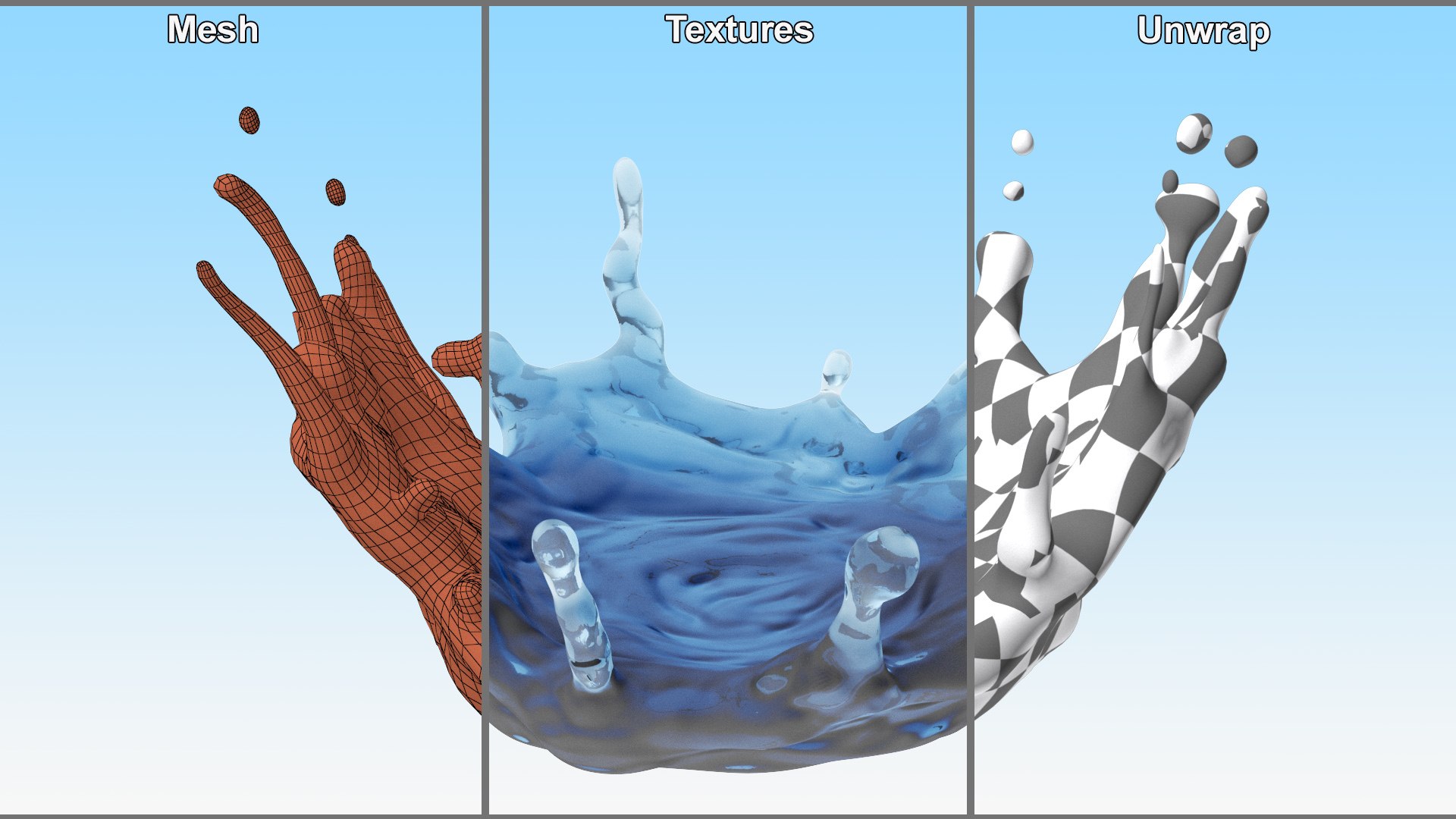 3D Water Splash Simulation - TurboSquid 2268131