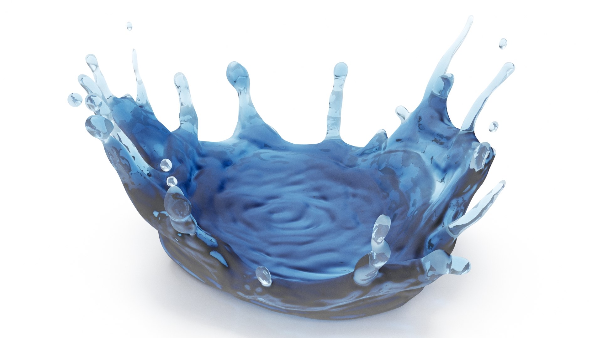 3D Water Splash Simulation - TurboSquid 2268131