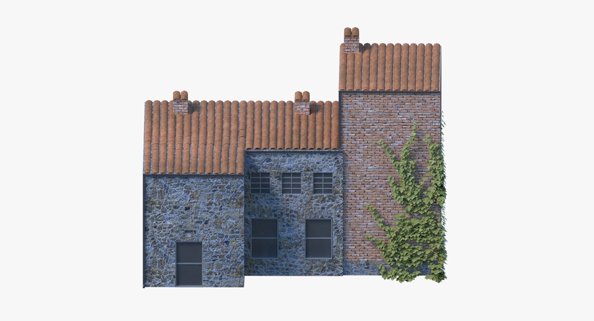 Old Italian House Materials 3D Model - TurboSquid 1305284