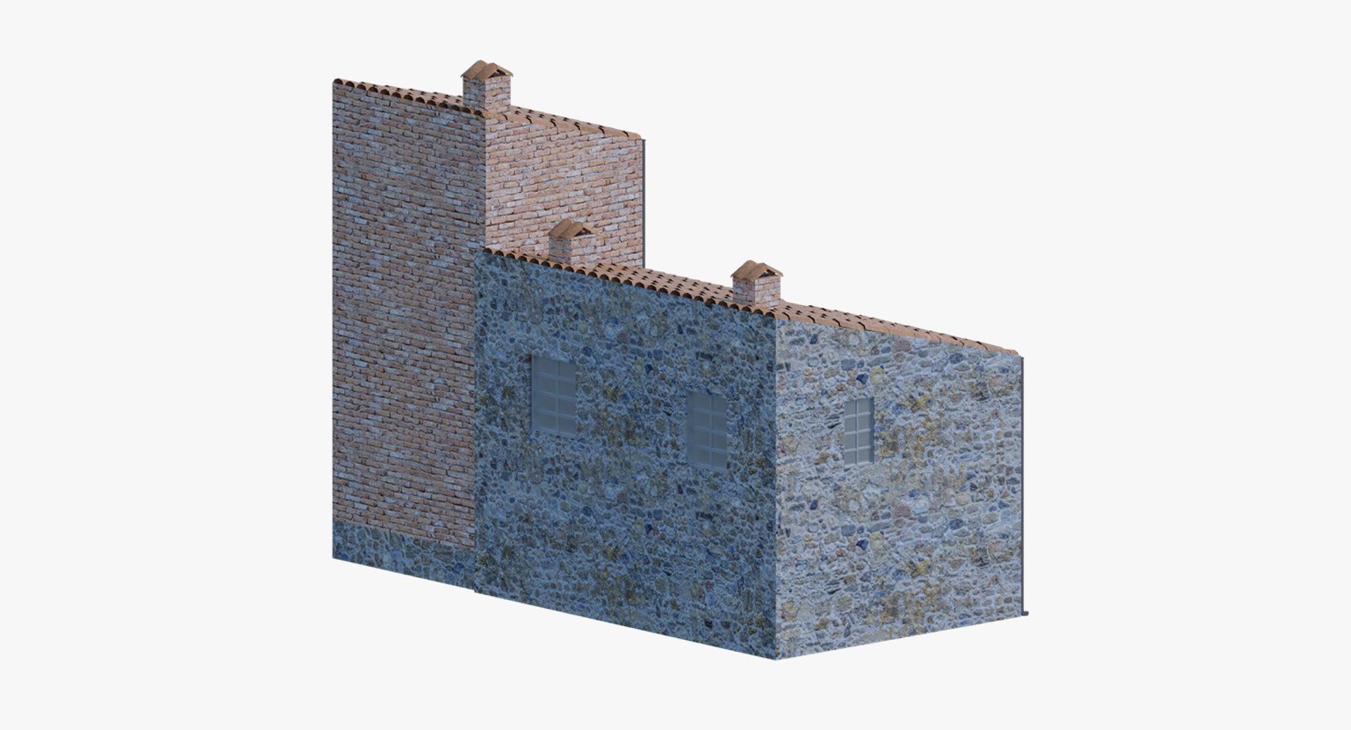 Old Italian House Materials 3D Model - TurboSquid 1305284