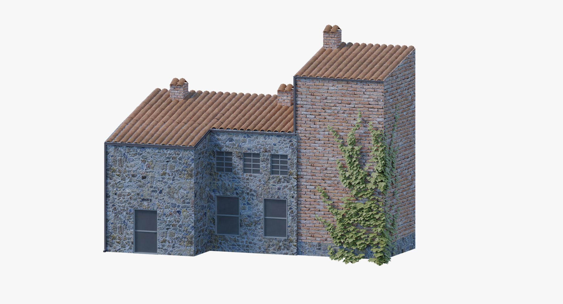 Old Italian House Materials 3D Model - TurboSquid 1305284