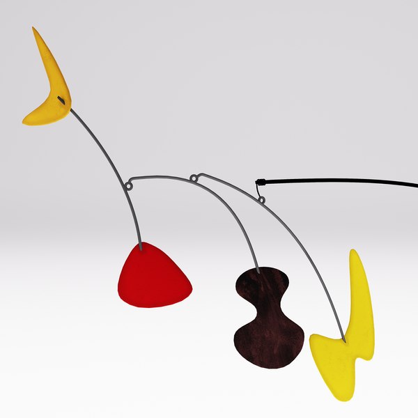 modelo 3d Alexander Calder Sin título (1939) - TurboSquid 1718861