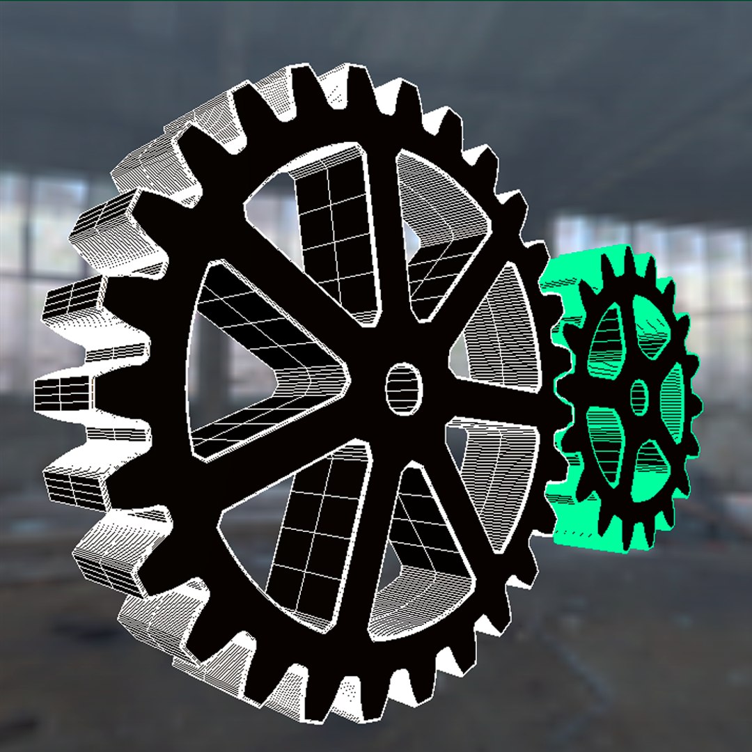 Gears 3d Model