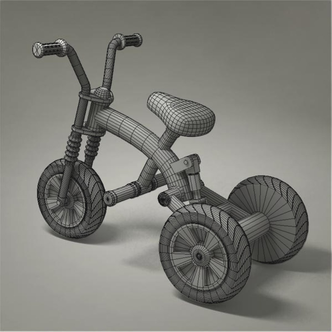 Tricycle 3d 3ds