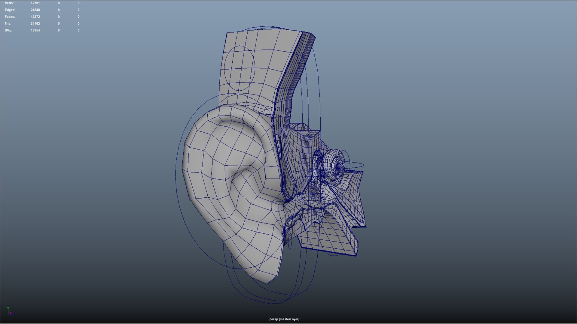 Human Ear 3D Model - TurboSquid 2190636